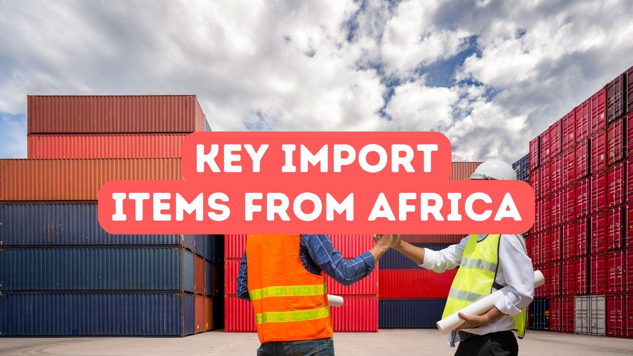 Key Import Items from Africa - Istanbul Africa Trade Company